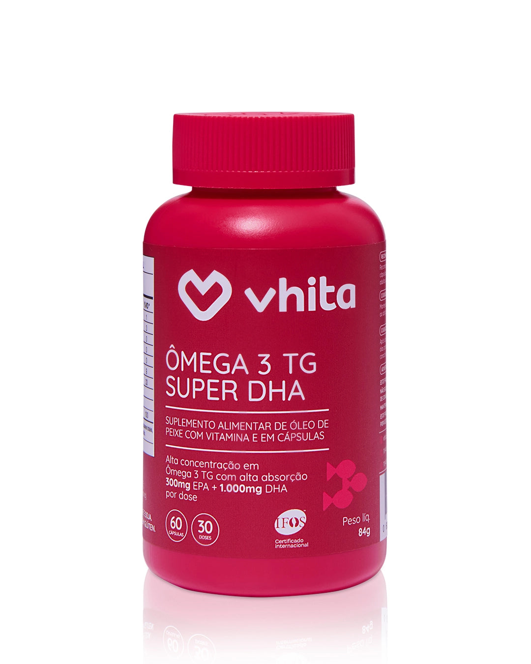 Ômega 3 Vhita: TG e Super DHA | Importado e Selo IFOS