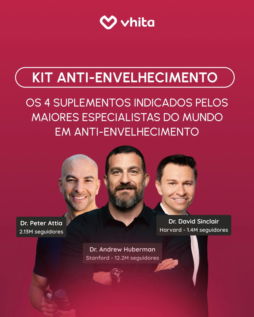 Kit suplementos: ofertas imperdíveis | Vhita