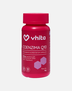 Coenzima Q10 em cápsulas 120mg com TCM e Vitamina E